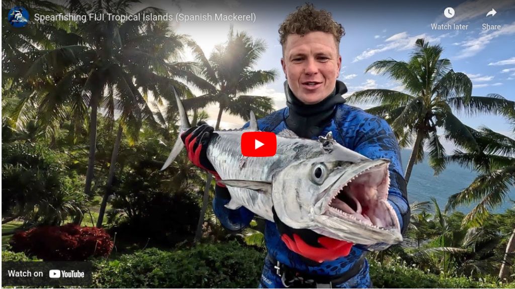 Spearfishing FIJI Tropical Islands (Spanish Mackerel) - Part 1 - Fiji's ...